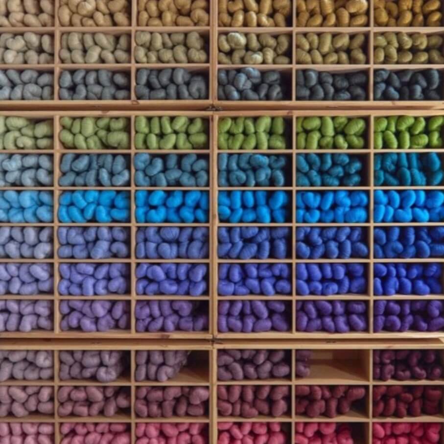 Knit By Numbers Yarn – Merino & BFL Blend | John Arbon – Knit With Me